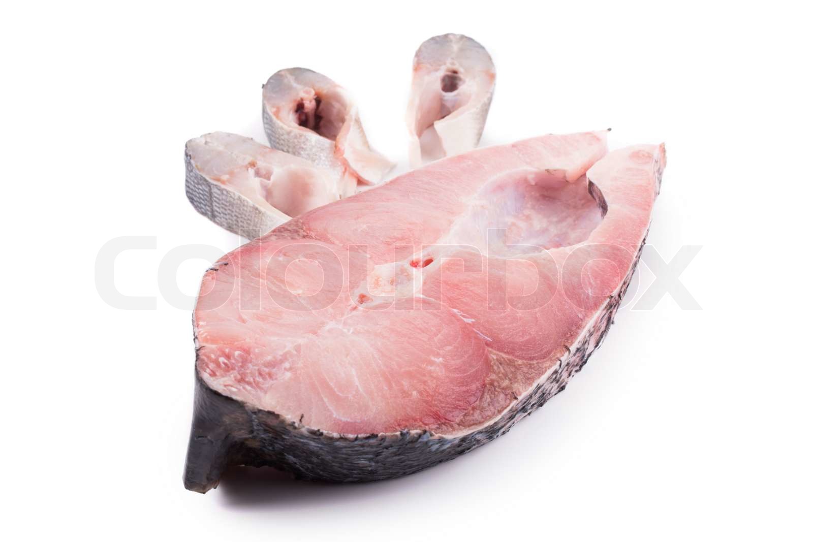 Fillet of fresh raw fish | Stock image | Colourbox
