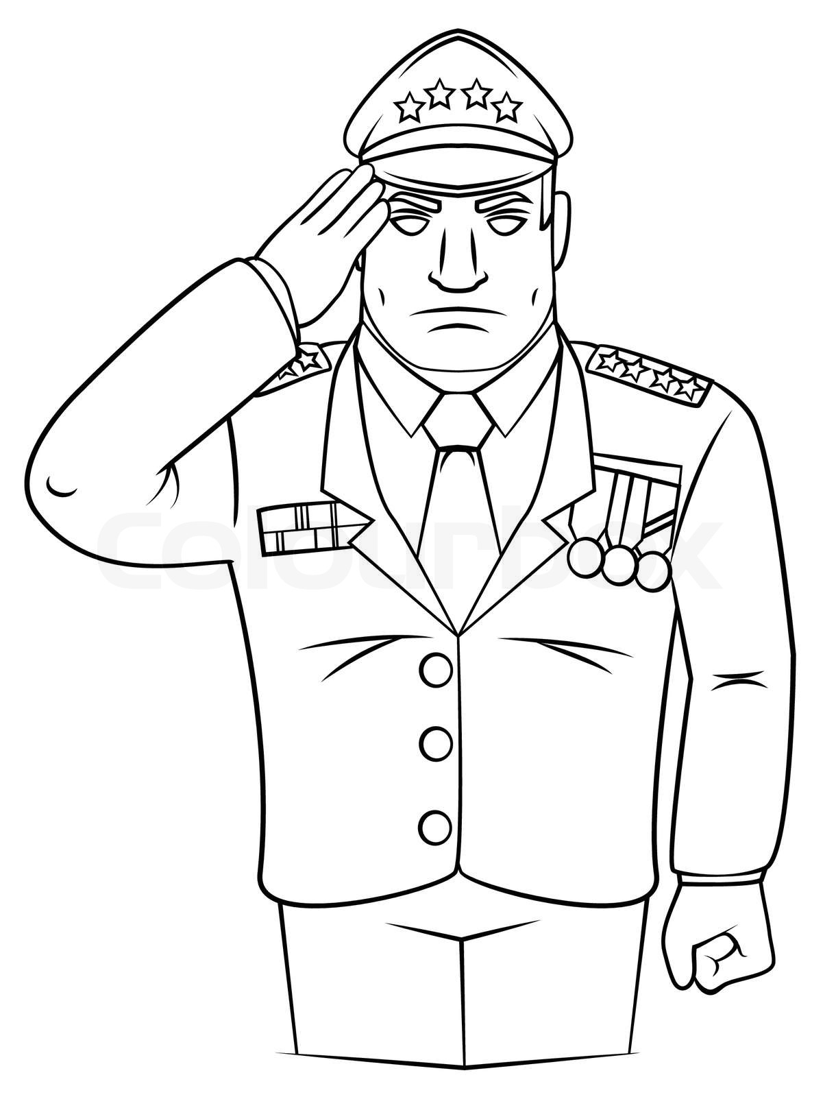 General Army | Stock vector | Colourbox