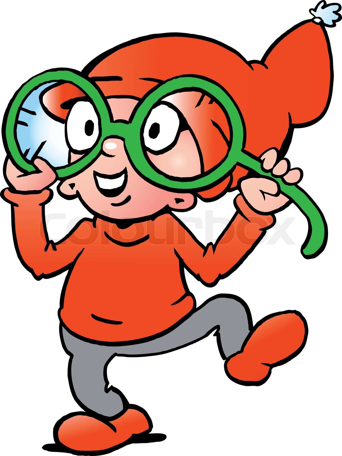 nisse, sjov, jul | Stock vektor | Colourbox