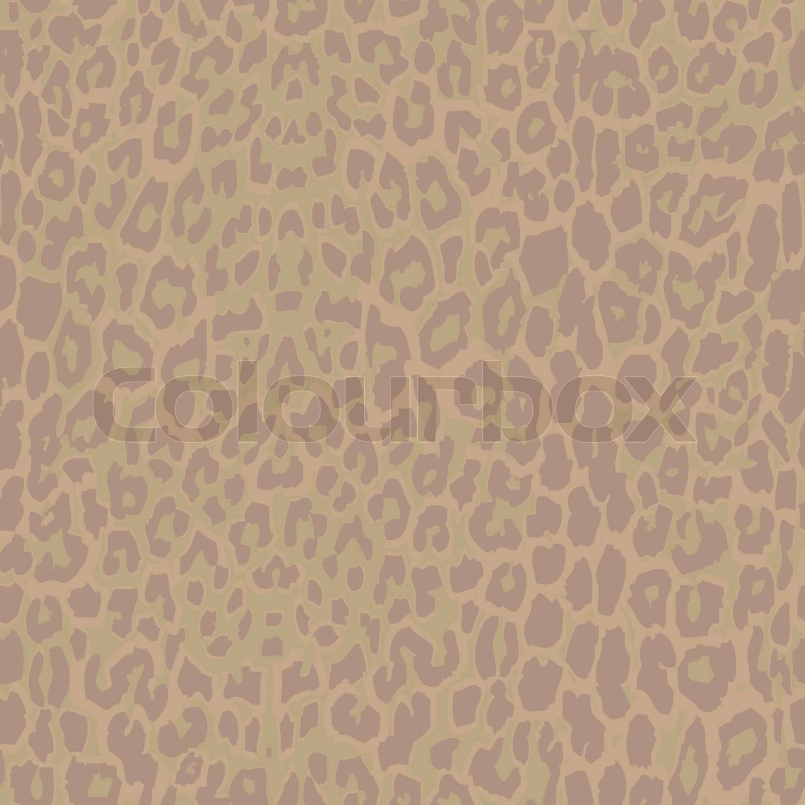 leopard fabric texture | Stock vector | Colourbox