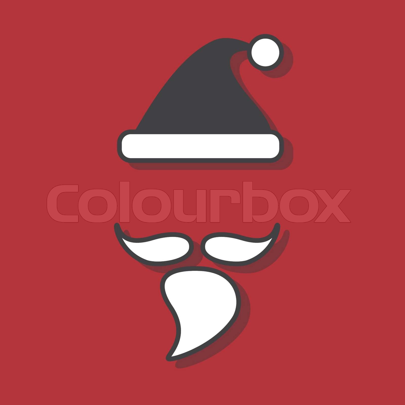 julemanden, symbol, jul | Stock vektor | Colourbox