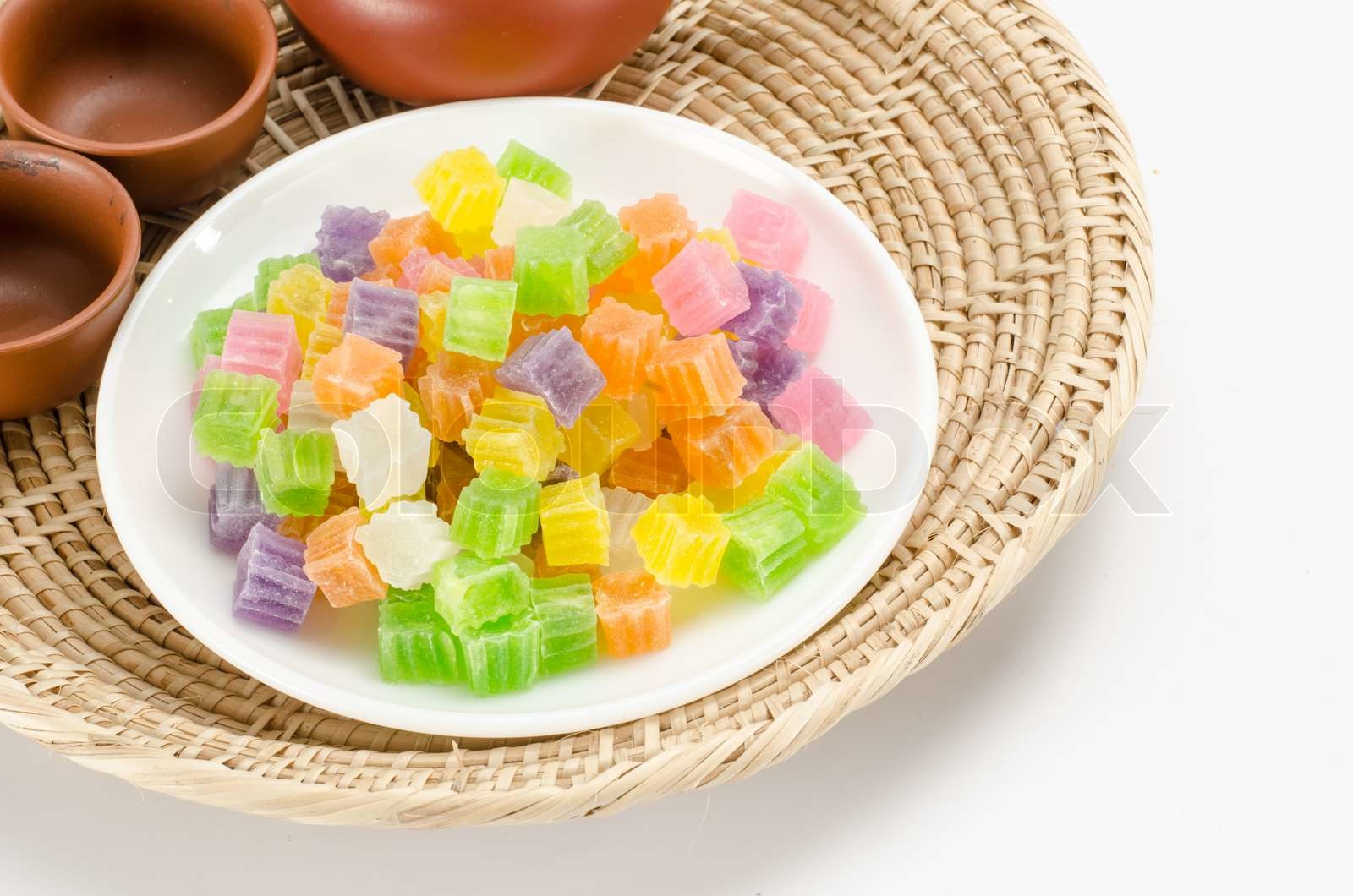 Crispy jelly Thai dessert | Stock image | Colourbox