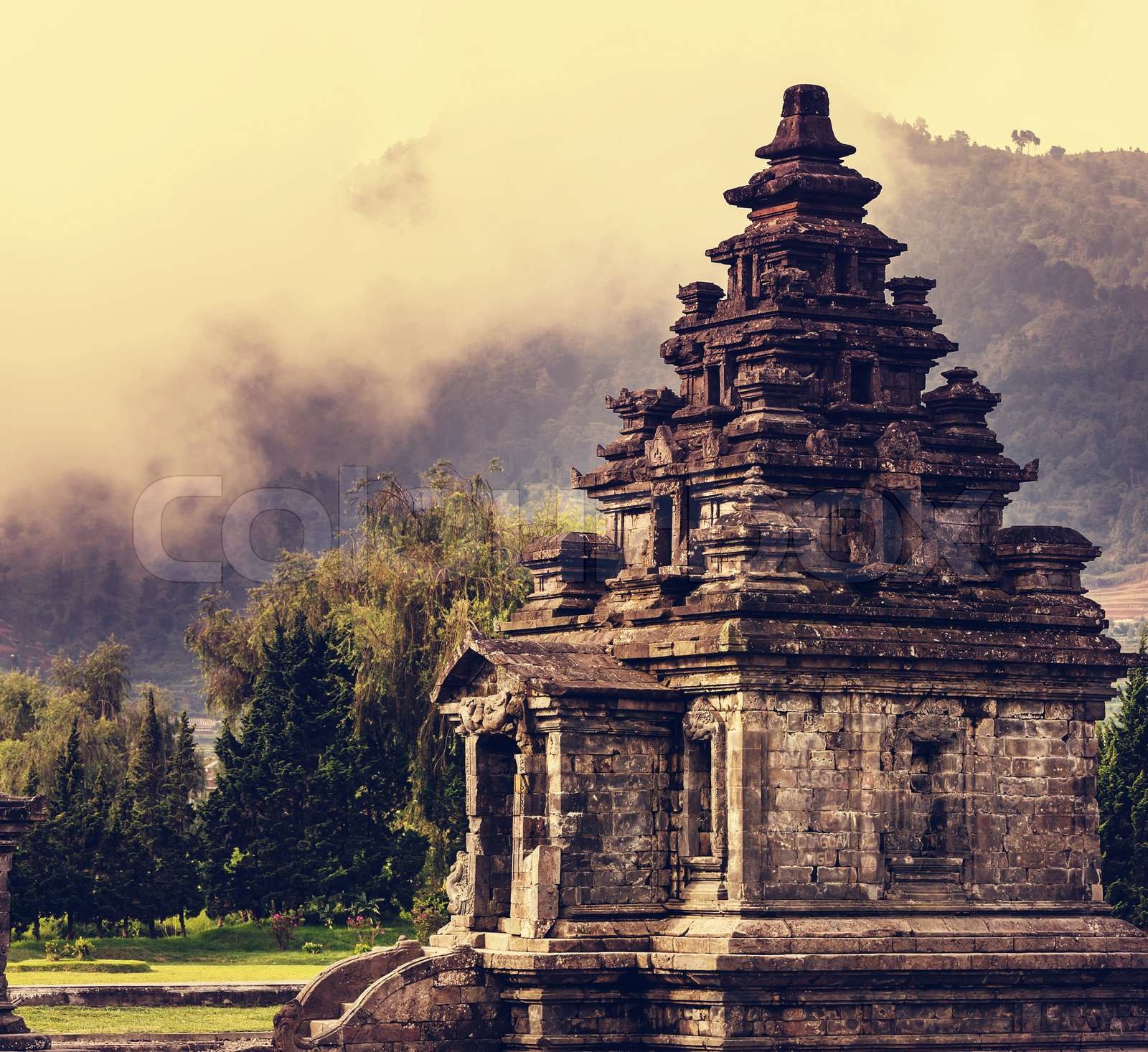 Temple in Java | Stock image | Colourbox