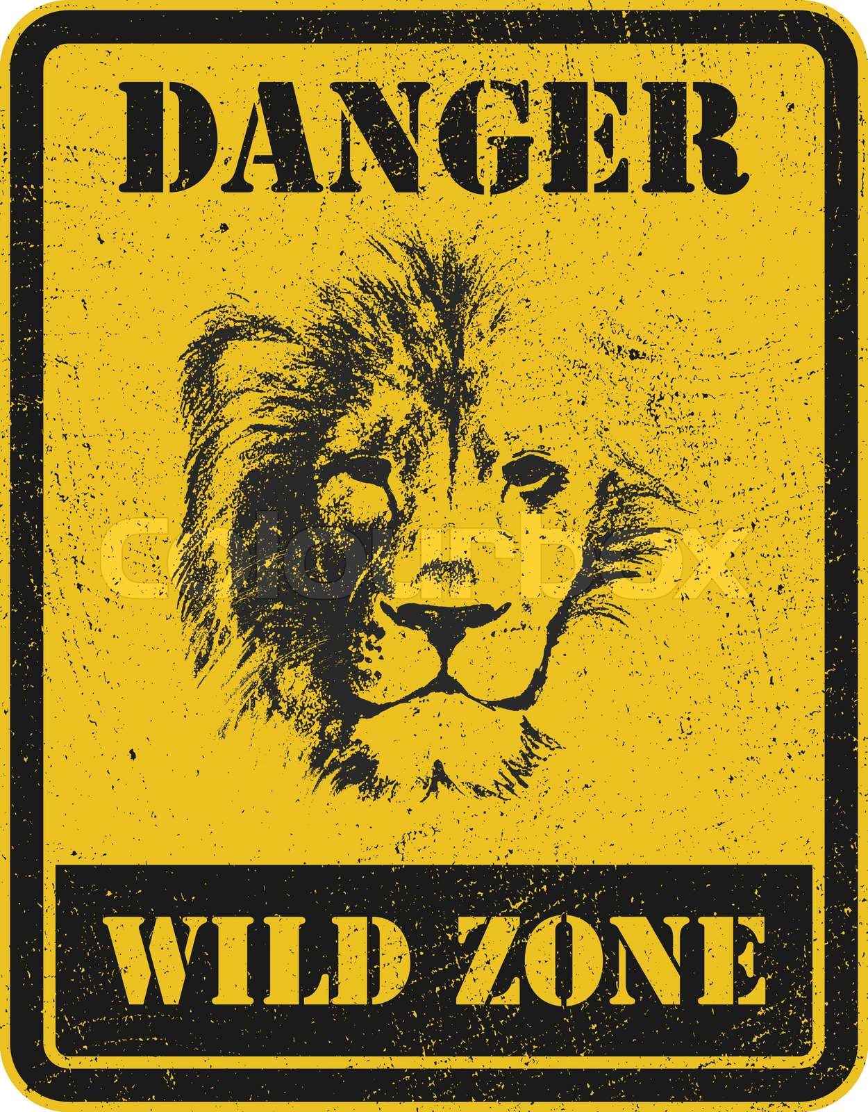 bedrohung, icon, verbleib | Stock-Vektor | Colourbox