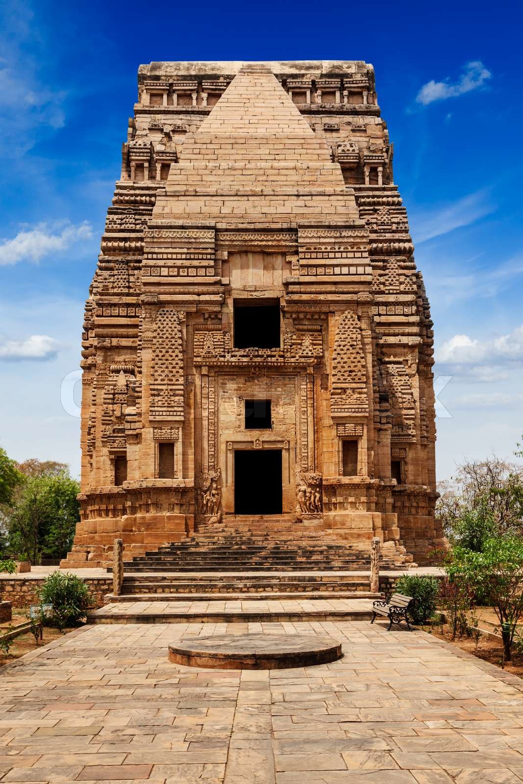Teli Ka Mandir Hindu temple in Gwalior fort | Stock image | Colourbox
