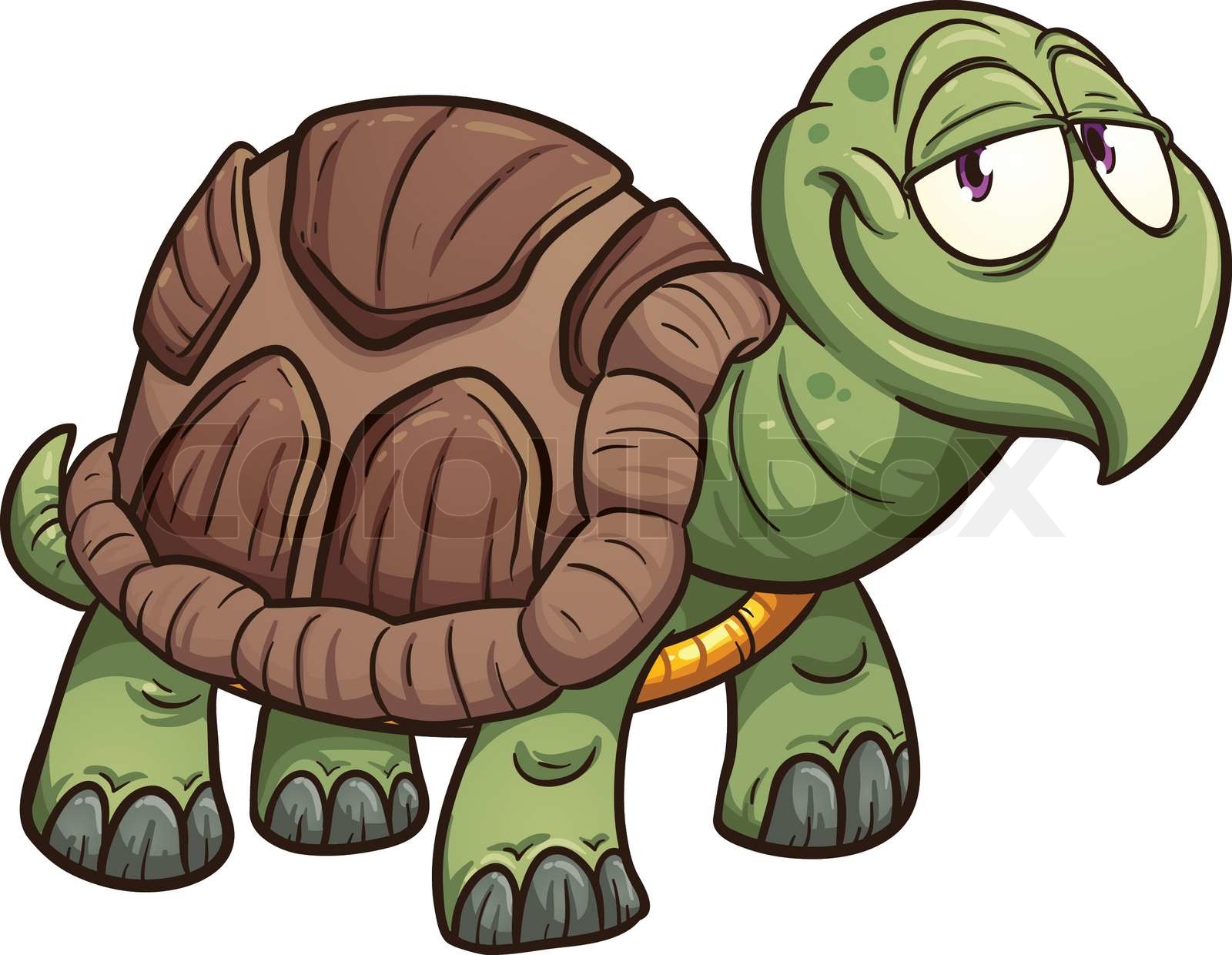 Cartoon turtle | Stock vector | Colourbox