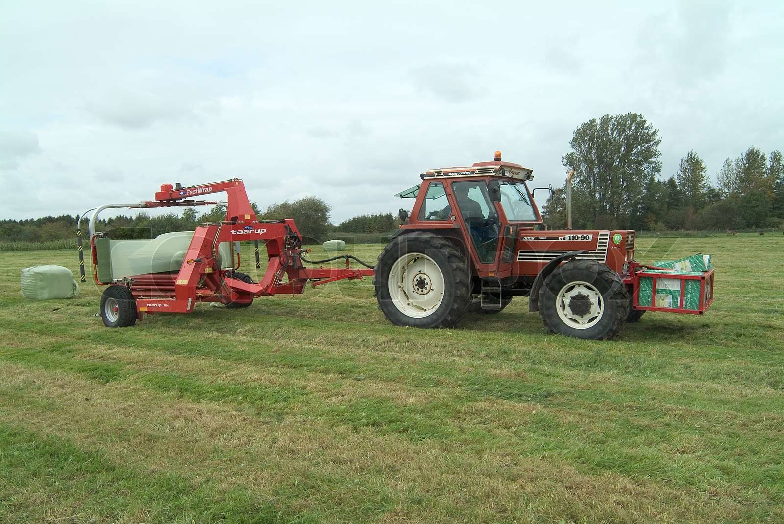 tractor, denmark, scenic | Stock image | Colourbox