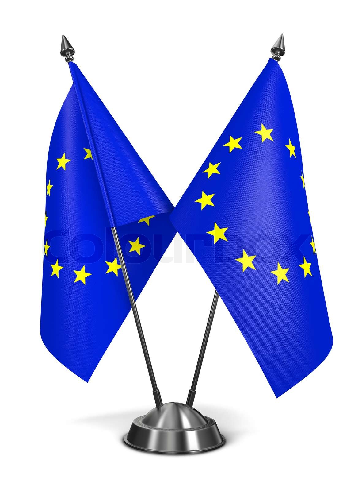 European Union - Miniature Flags. | Stock image | Colourbox