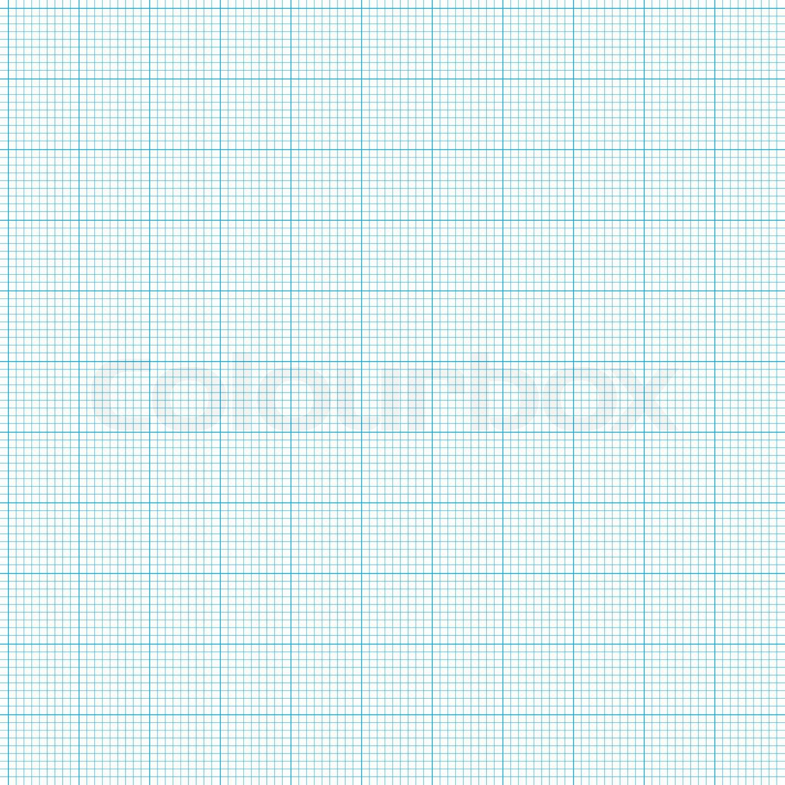 blue grid graph paper with various size lines | Stock vector | Colourbox