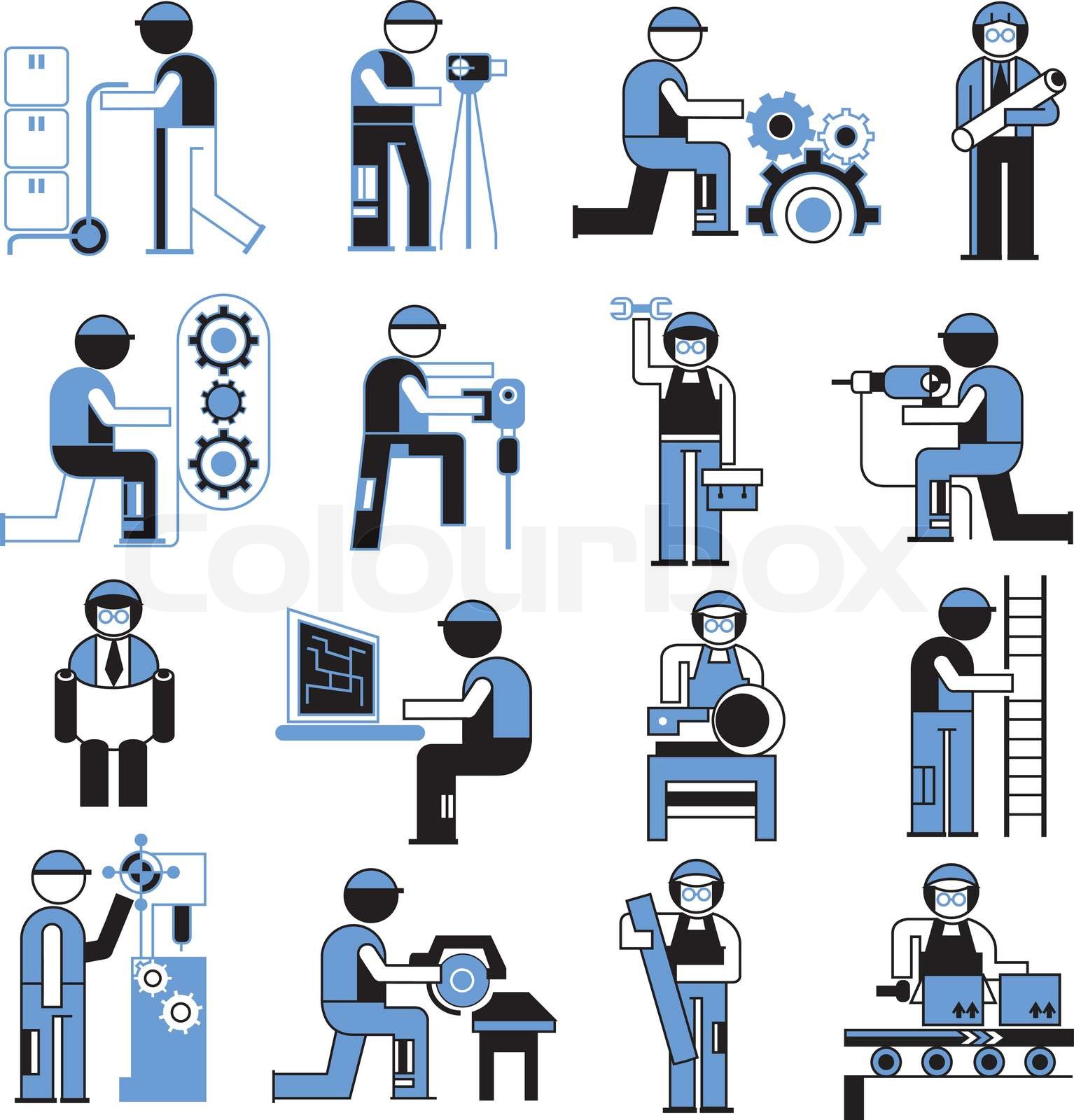 Worker Icon Vector