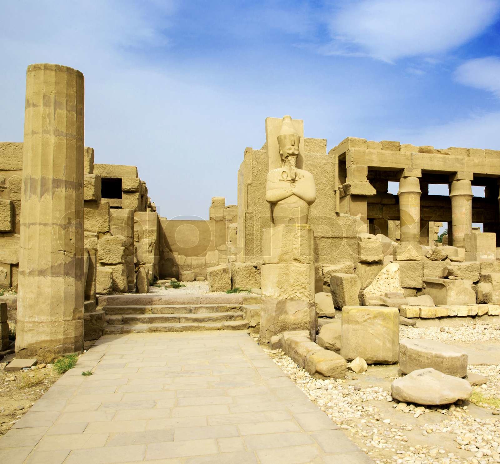 ancient egypt ruins | Stock image | Colourbox