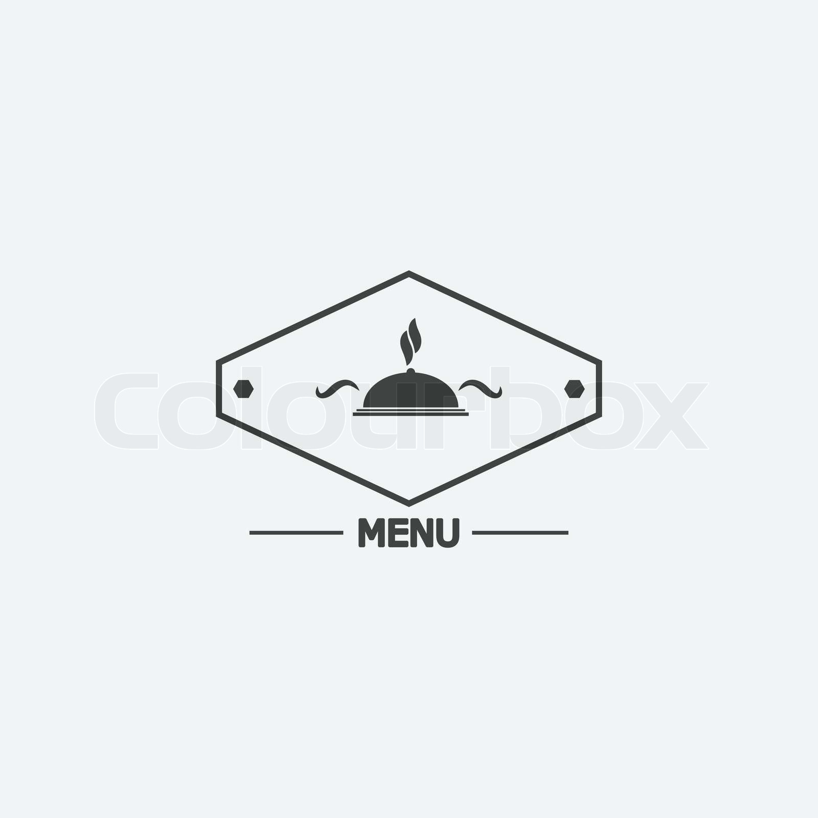 Restaurant menu icon | Stock vector | Colourbox