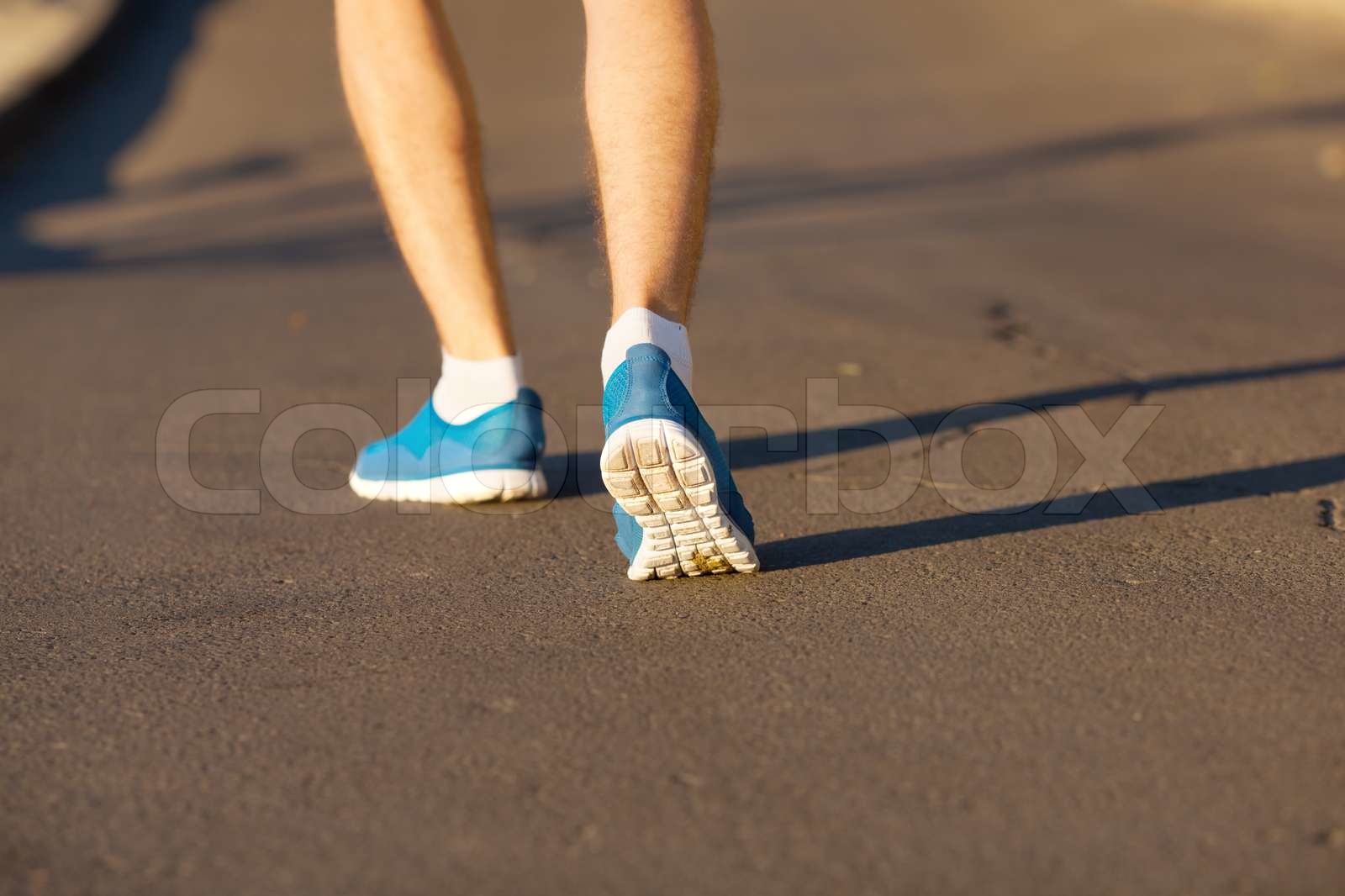 Man running | Stock image | Colourbox
