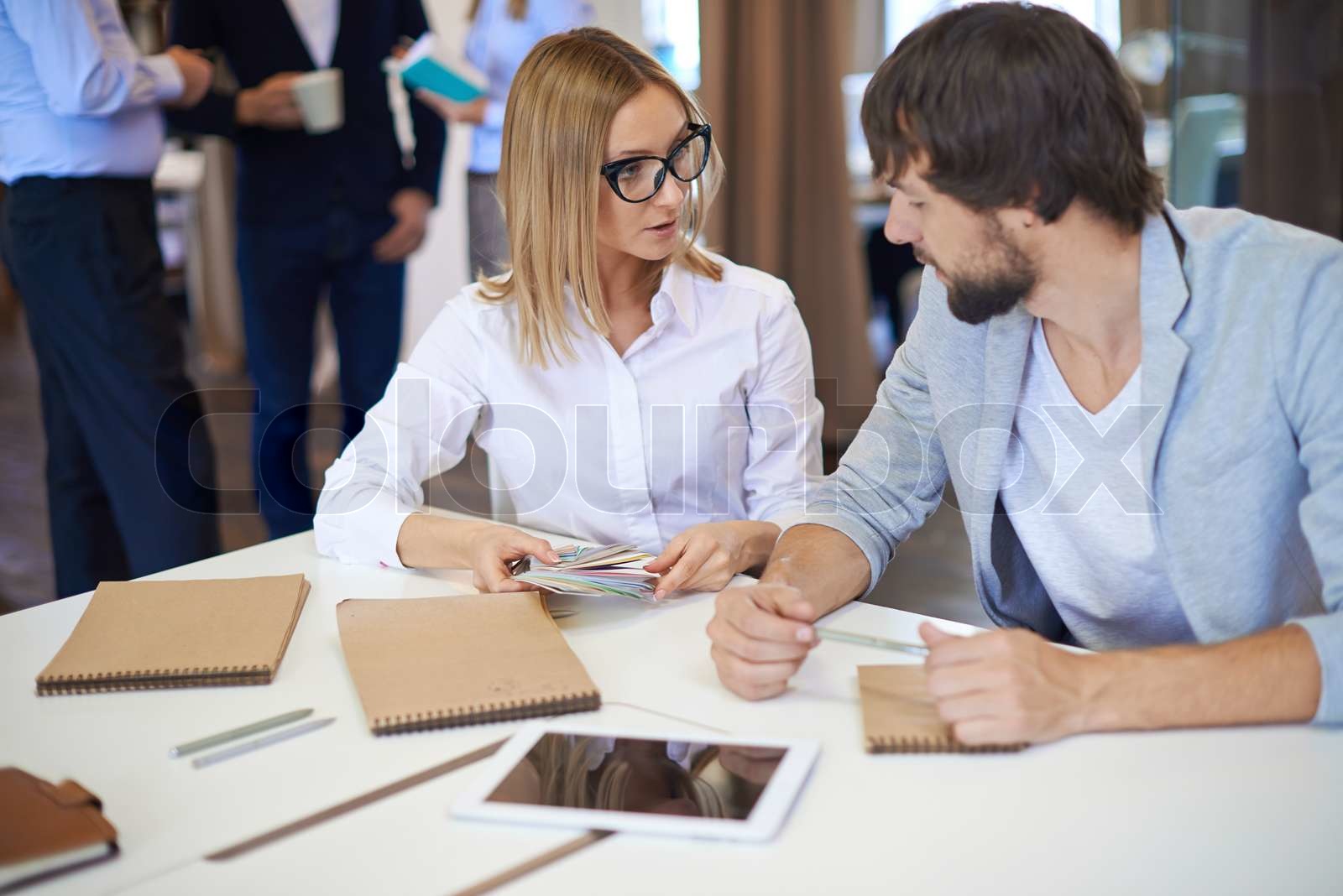 Designers at work | Stock image | Colourbox