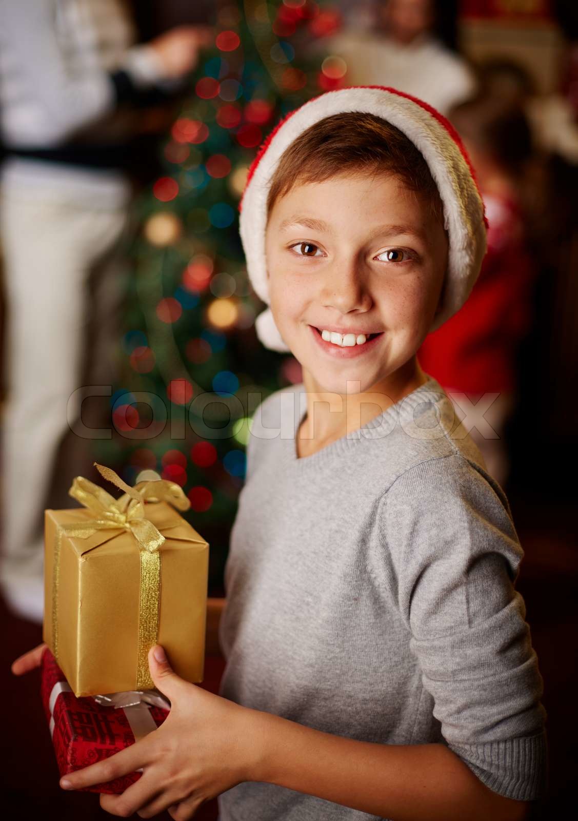Christmas boy | Stock image | Colourbox