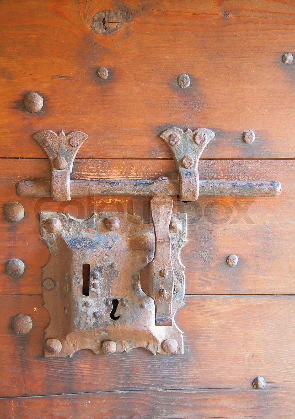 Ancient lock | Stock image | Colourbox