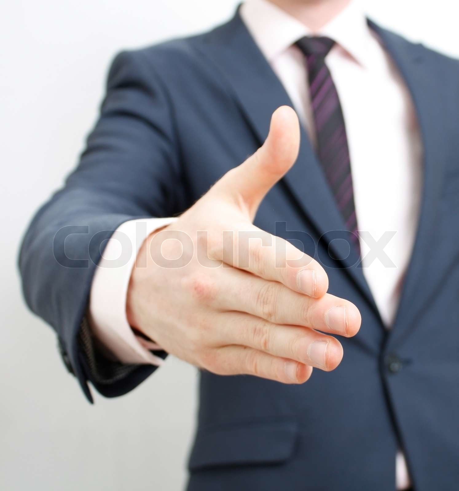 Handshake | Stock image | Colourbox