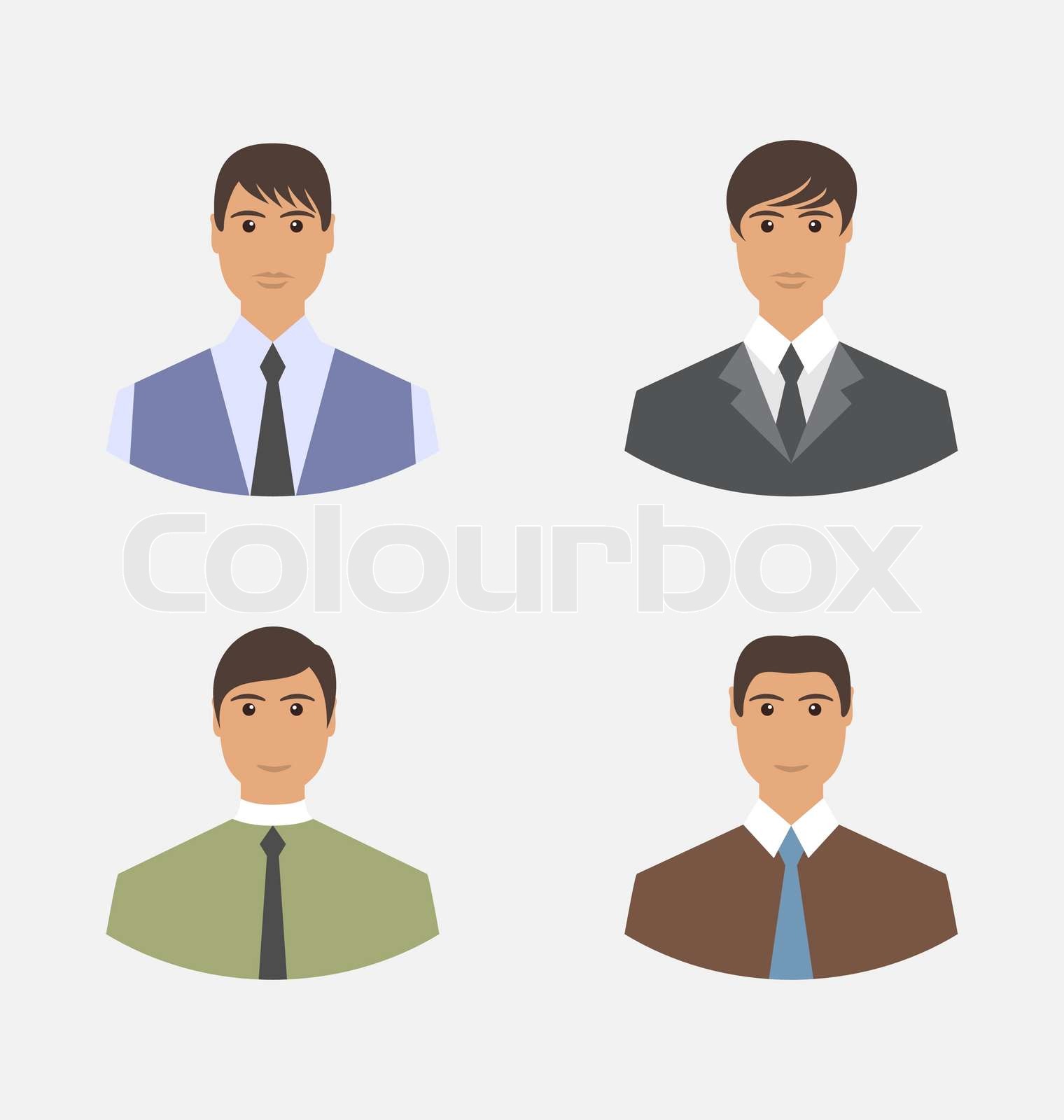 ikon, admin, member | Stock vektor | Colourbox