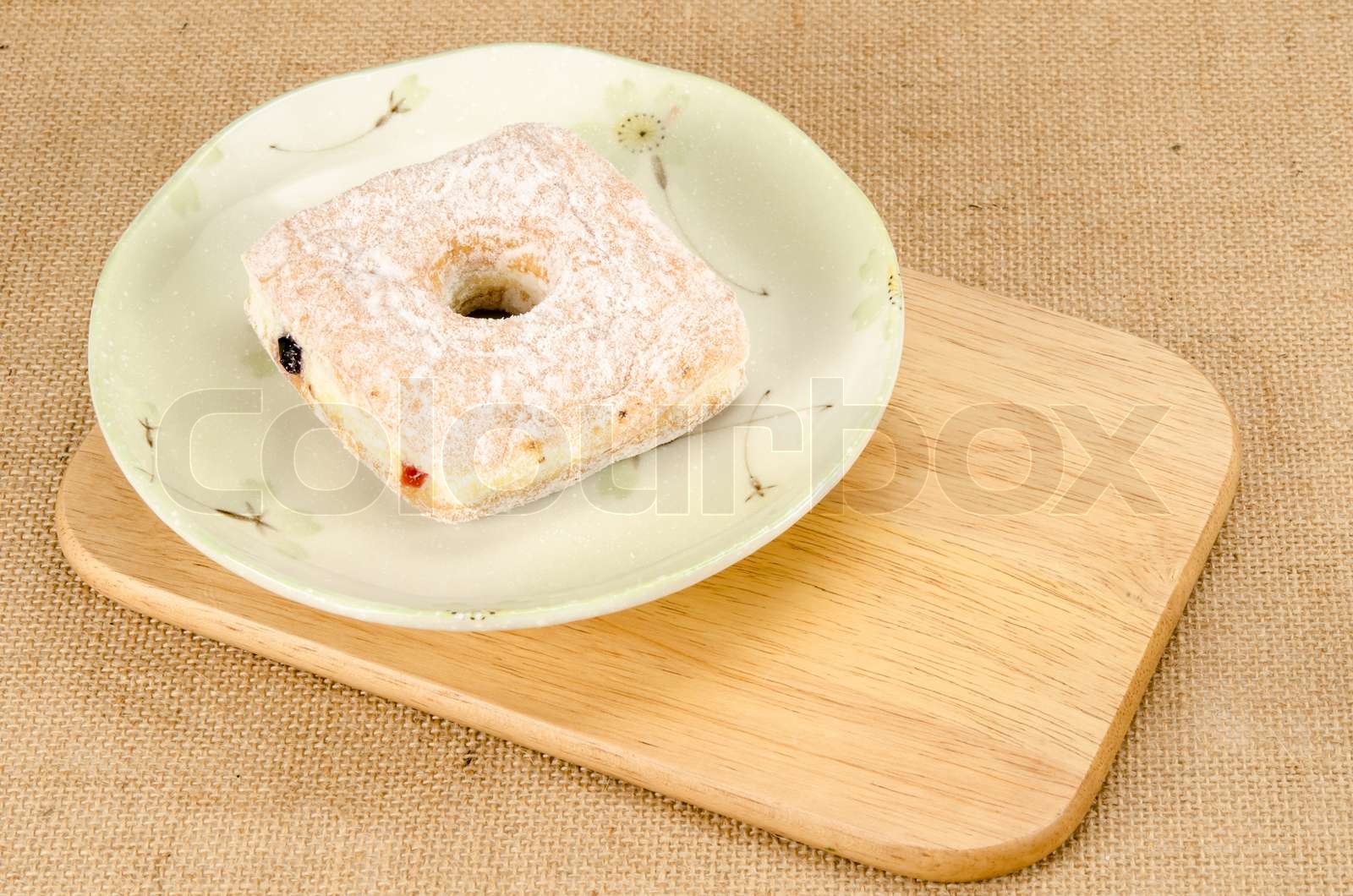 Square donut | Stock image | Colourbox