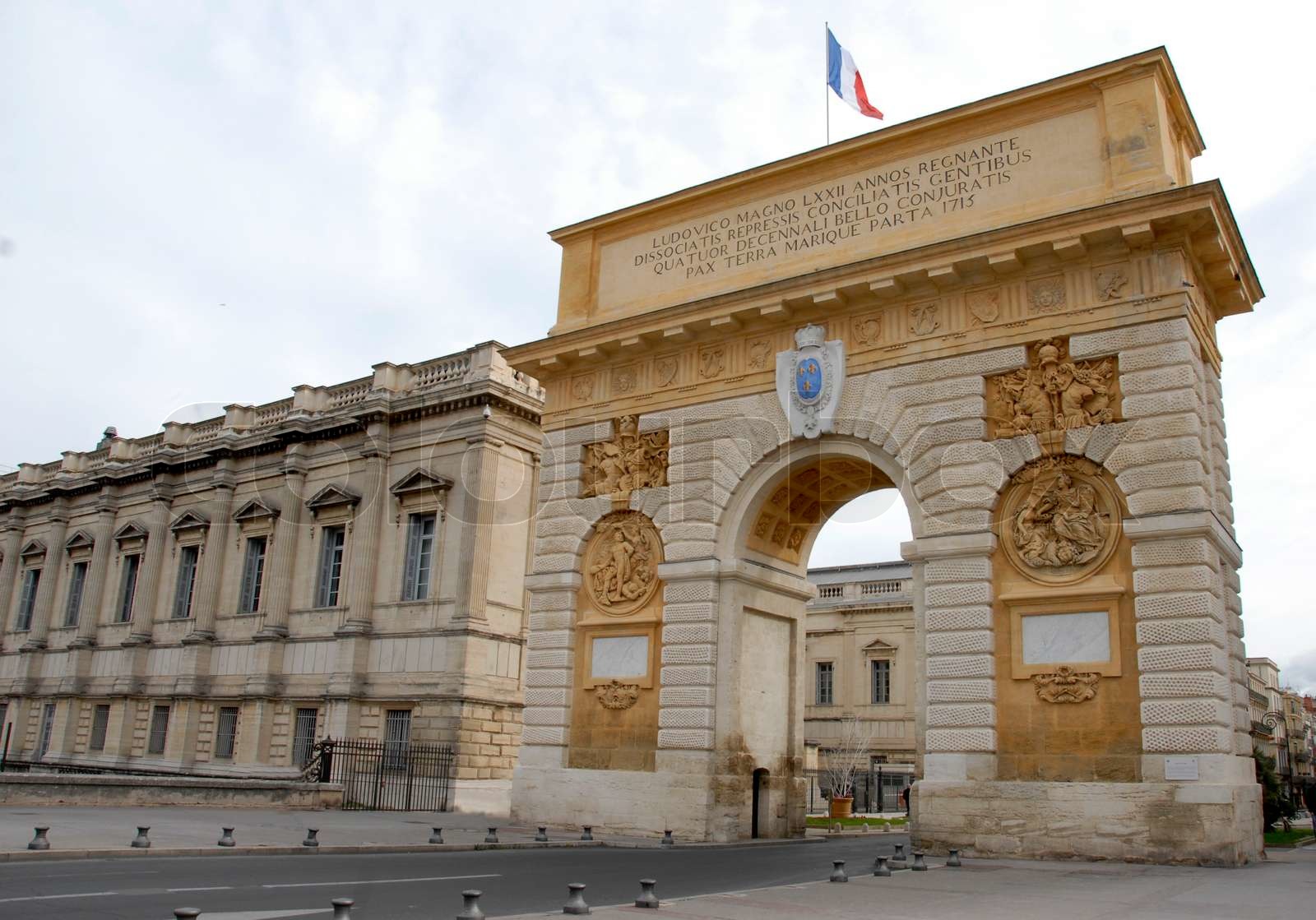 Arc de Triomphe, Montpellier | Stock image | Colourbox