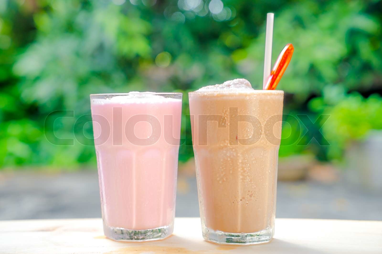 Milk tea Smoothie | Stock image | Colourbox
