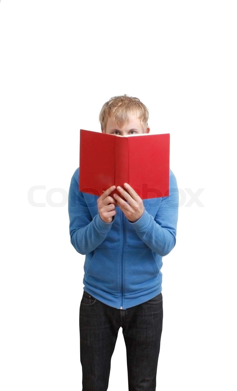 Student reading book | Stock image | Colourbox