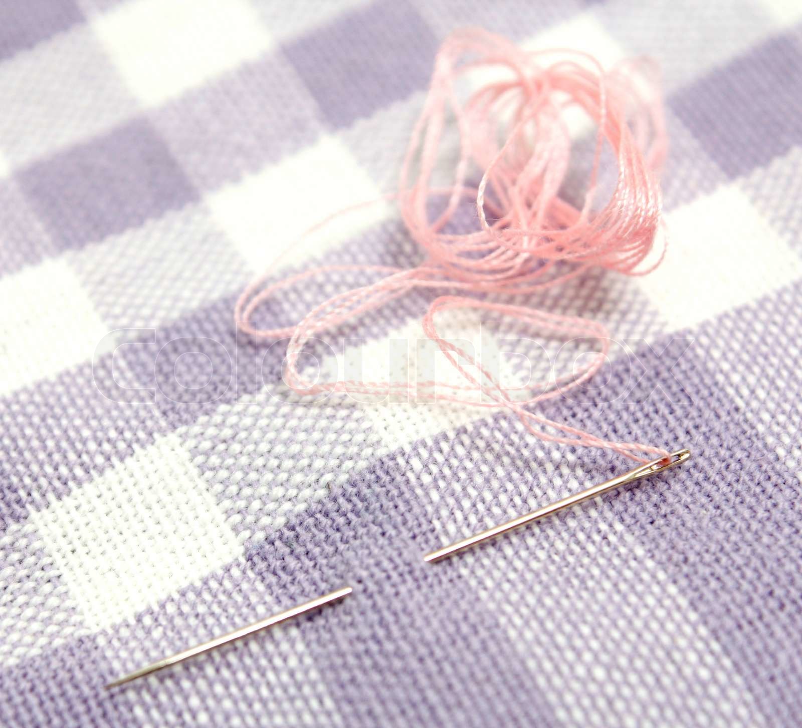 Needle and thread | Stock image | Colourbox
