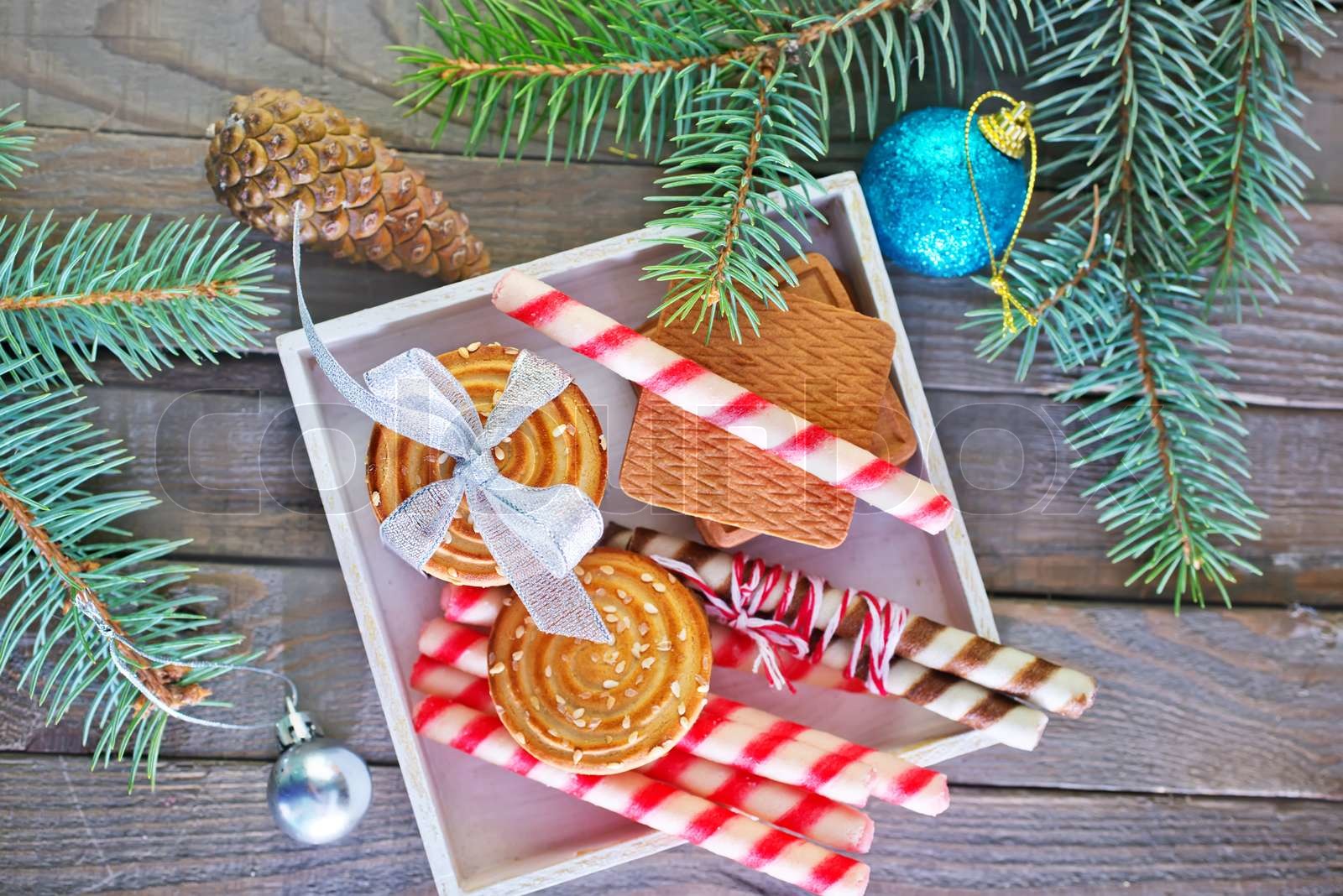 biscuit tubes | Stock image | Colourbox