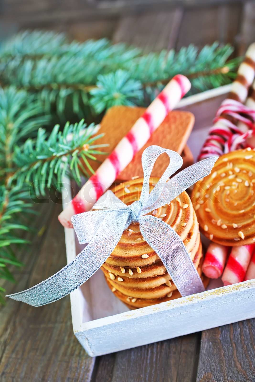 biscuit tubes | Stock image | Colourbox