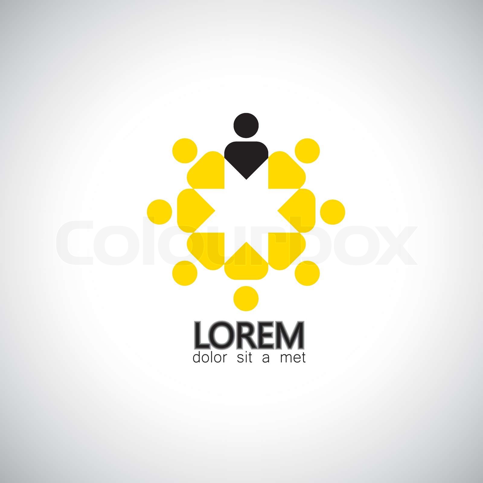 leader, leadership and winner winning people icon - concept vector ...