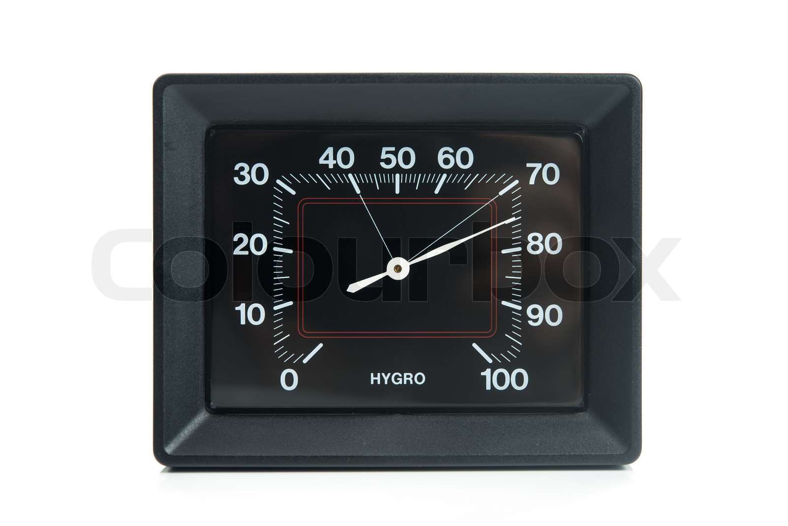 electric hygrometer isolated | Stock image | Colourbox