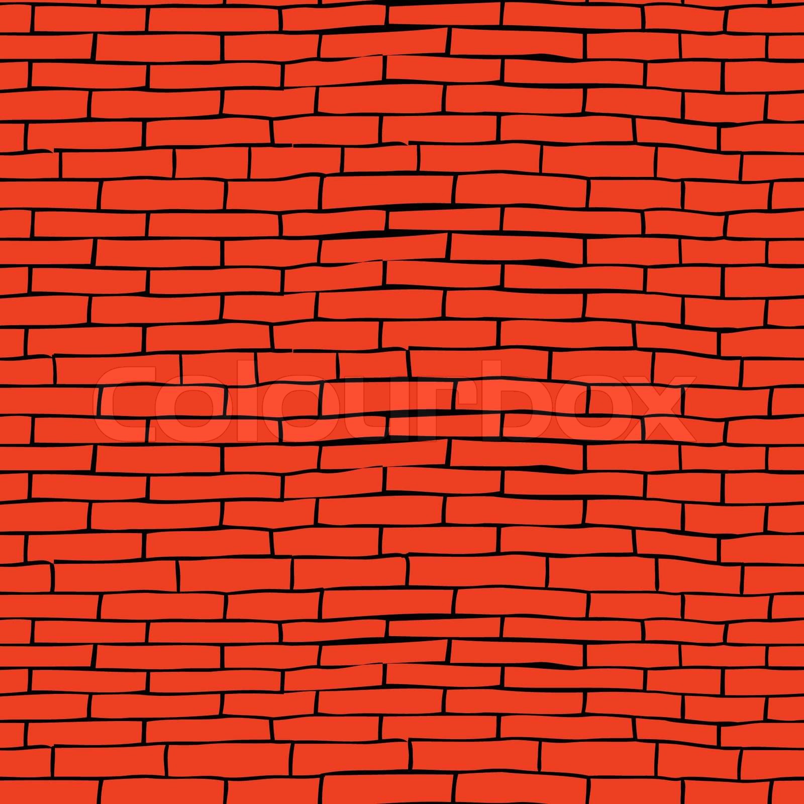seamless brick pattern | Stock vector | Colourbox