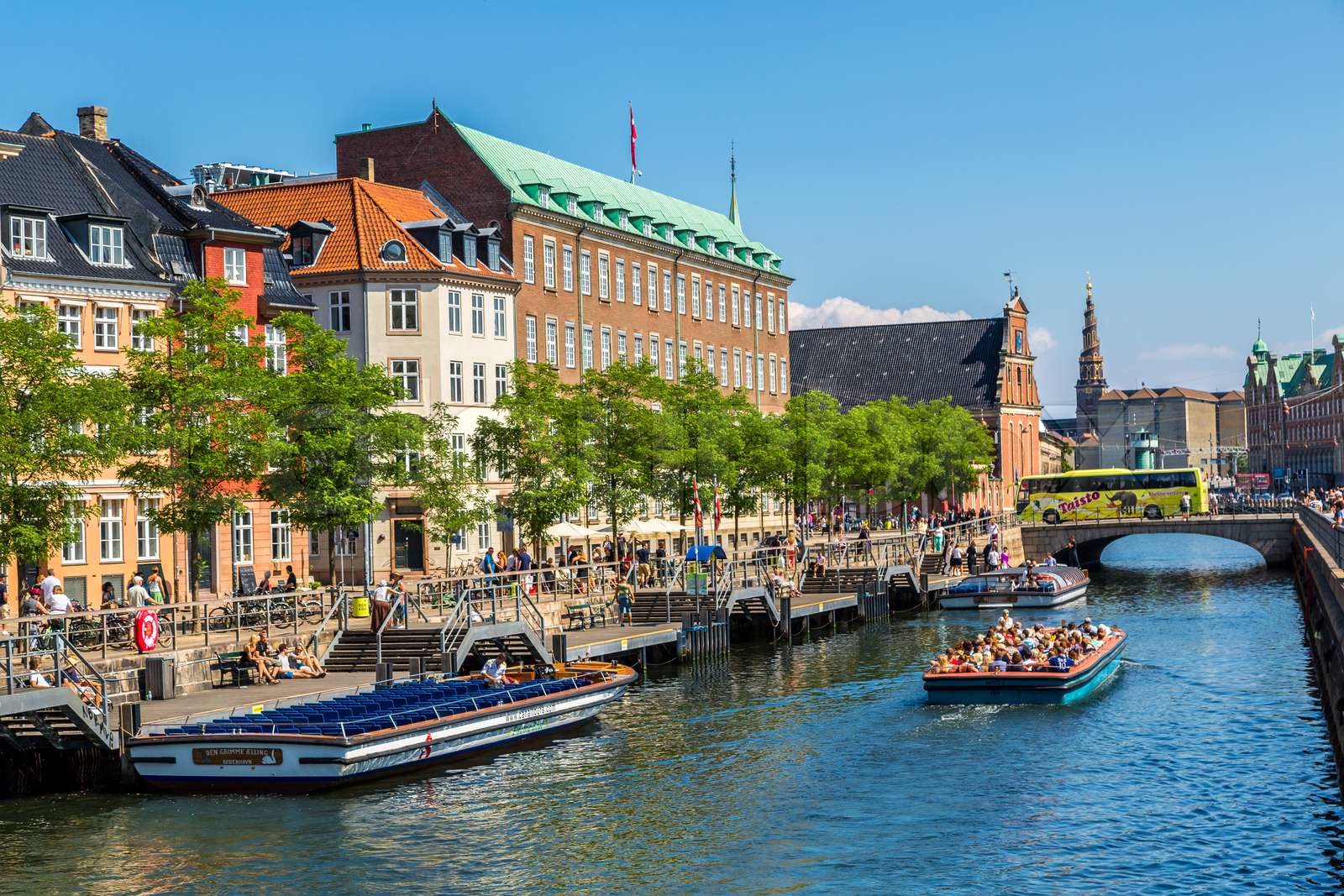 Center of Copenhagen, Denmark | Stock image | Colourbox