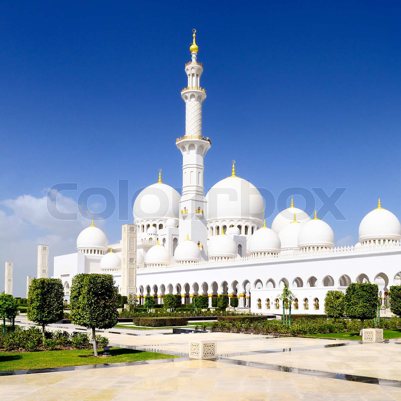 White Mosque | Stock image | Colourbox