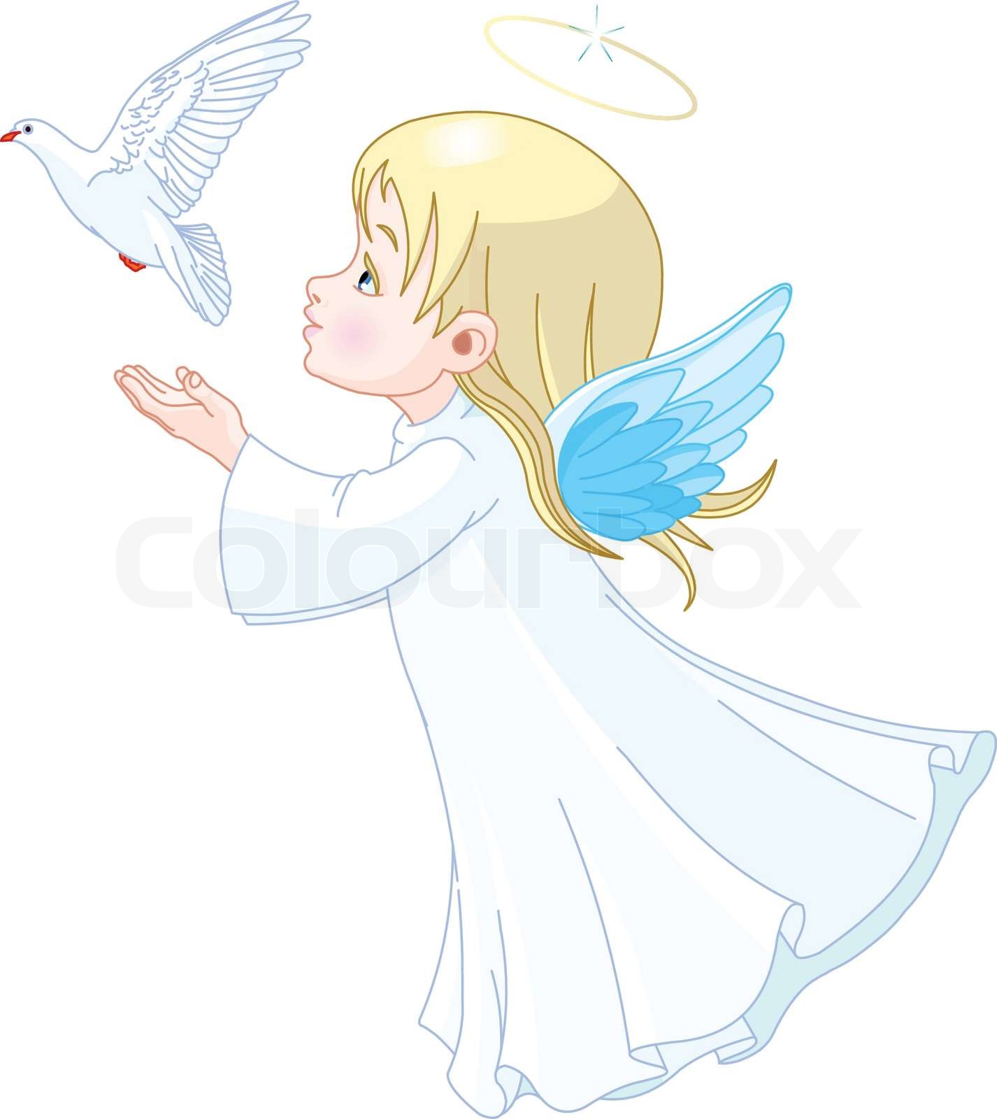 Angel | Stock vector | Colourbox