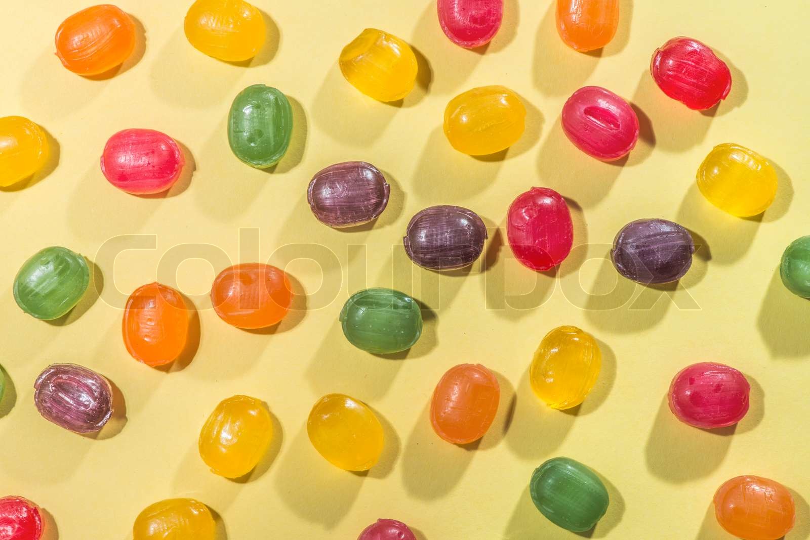 Candy scattered | Stock image | Colourbox