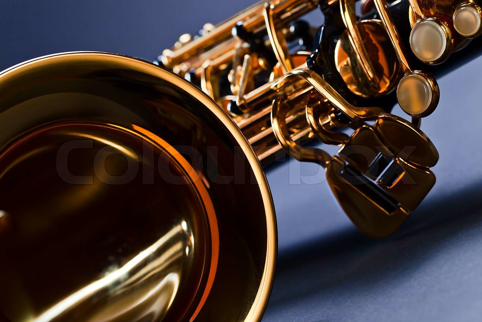 saxophone | Stock image | Colourbox