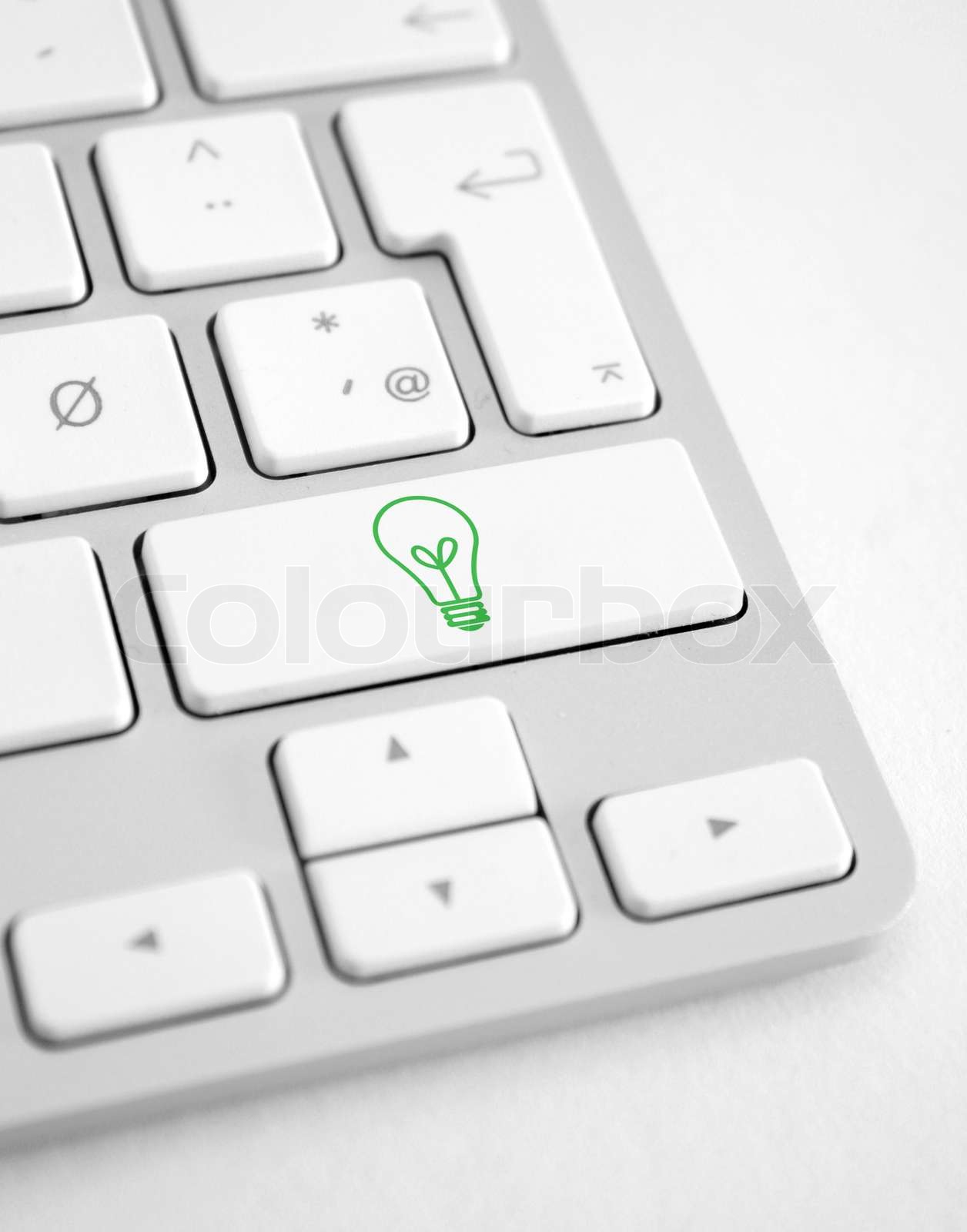 Light bulb shortcut | Stock image | Colourbox