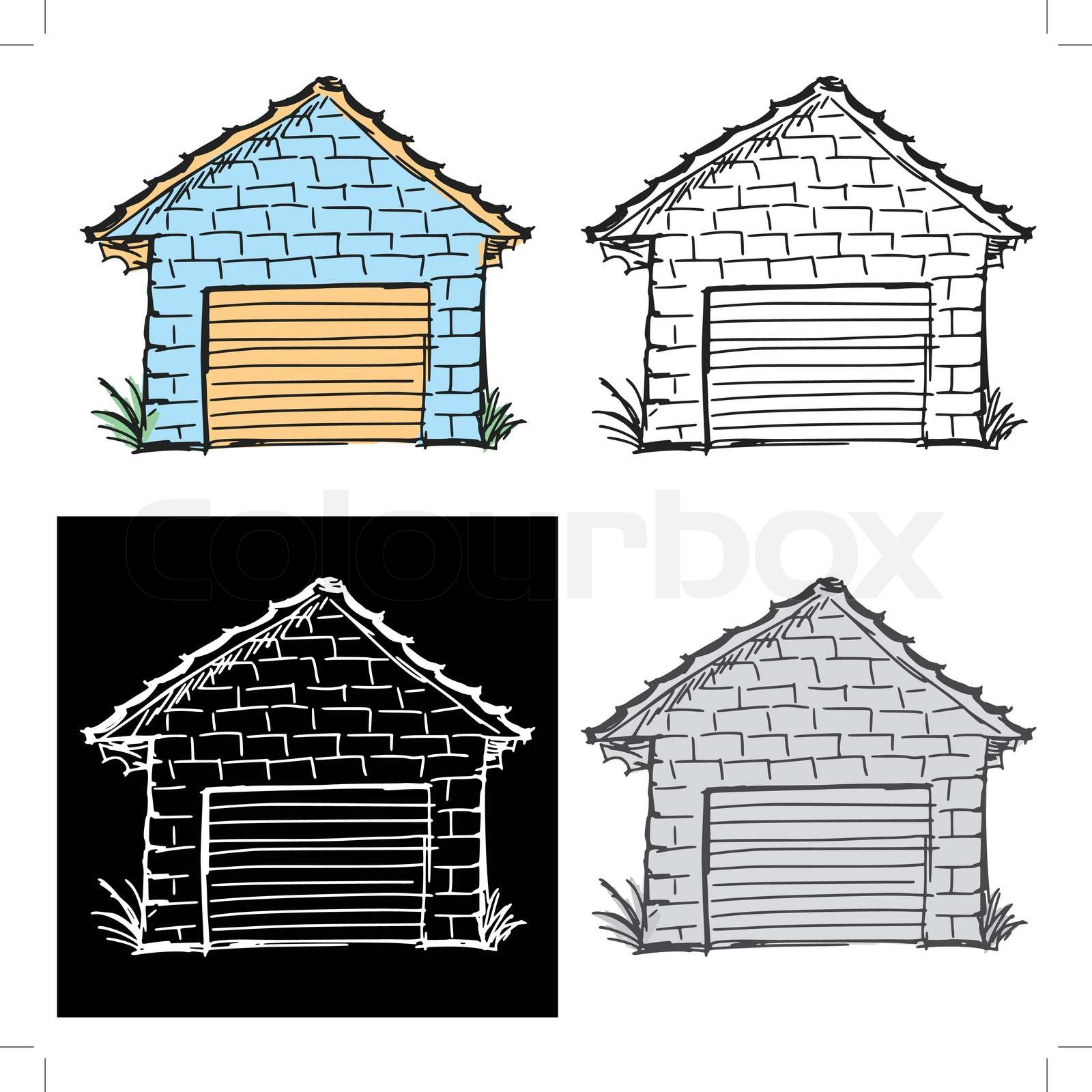 garage | Stock vector | Colourbox