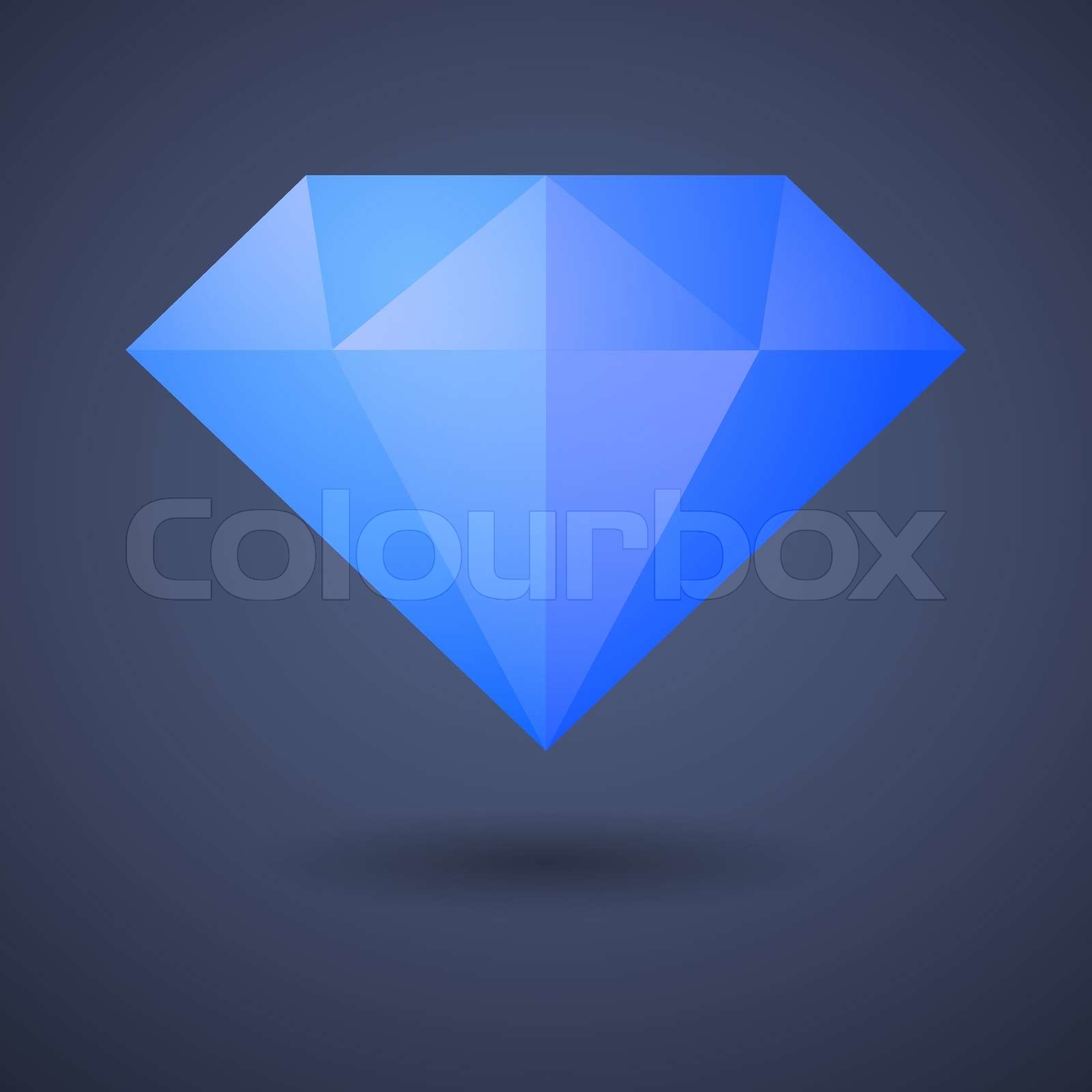 Diamond icon | Stock vector | Colourbox