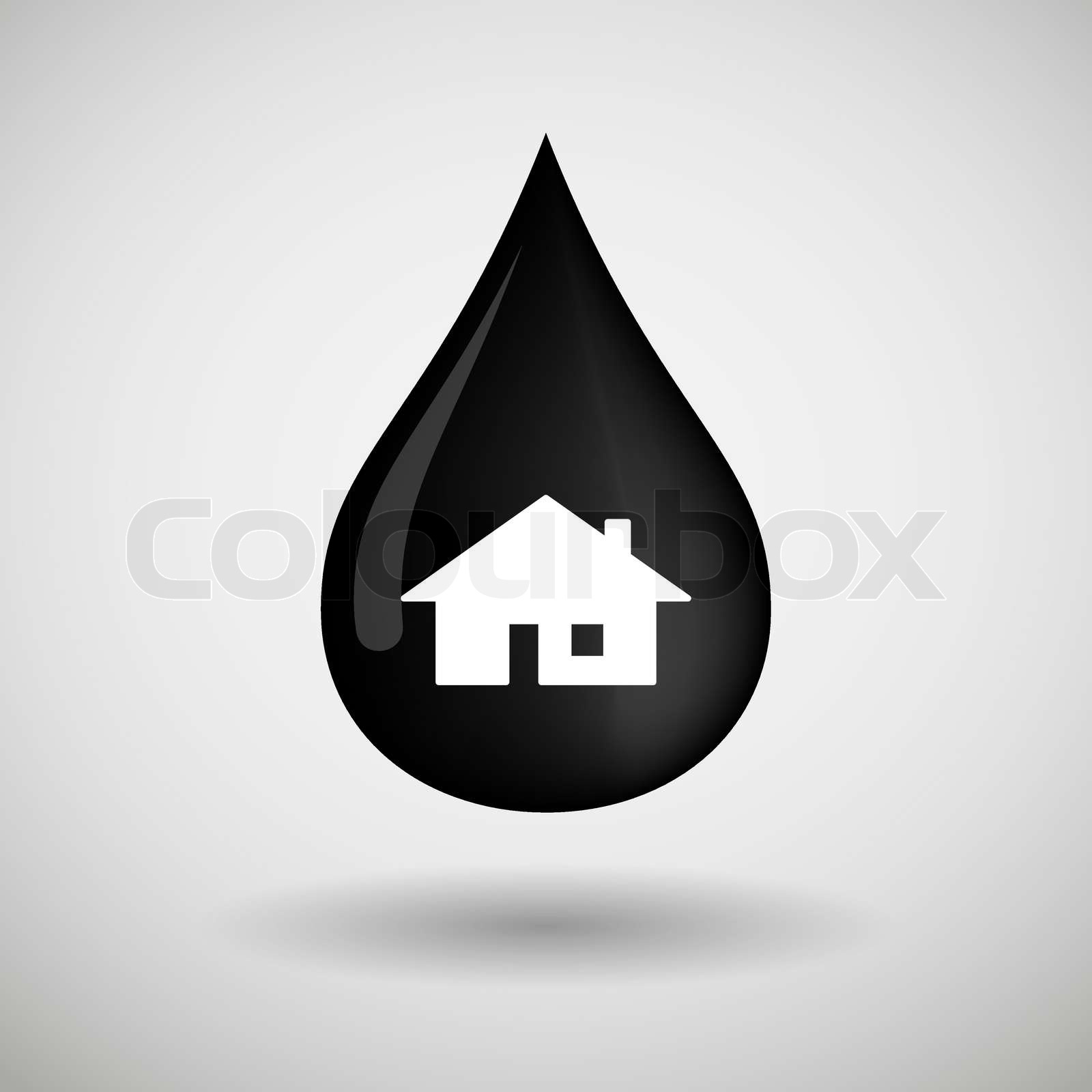 tropfen, besitz, symbol | Stock-Vektor | Colourbox