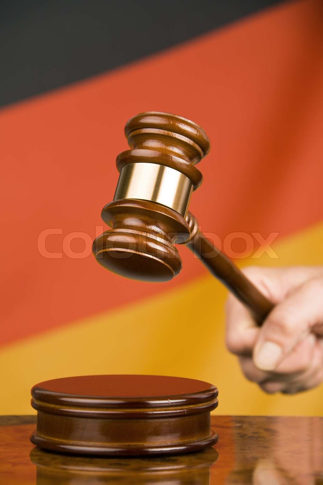 regering, hammer, dommer | Stock foto | Colourbox