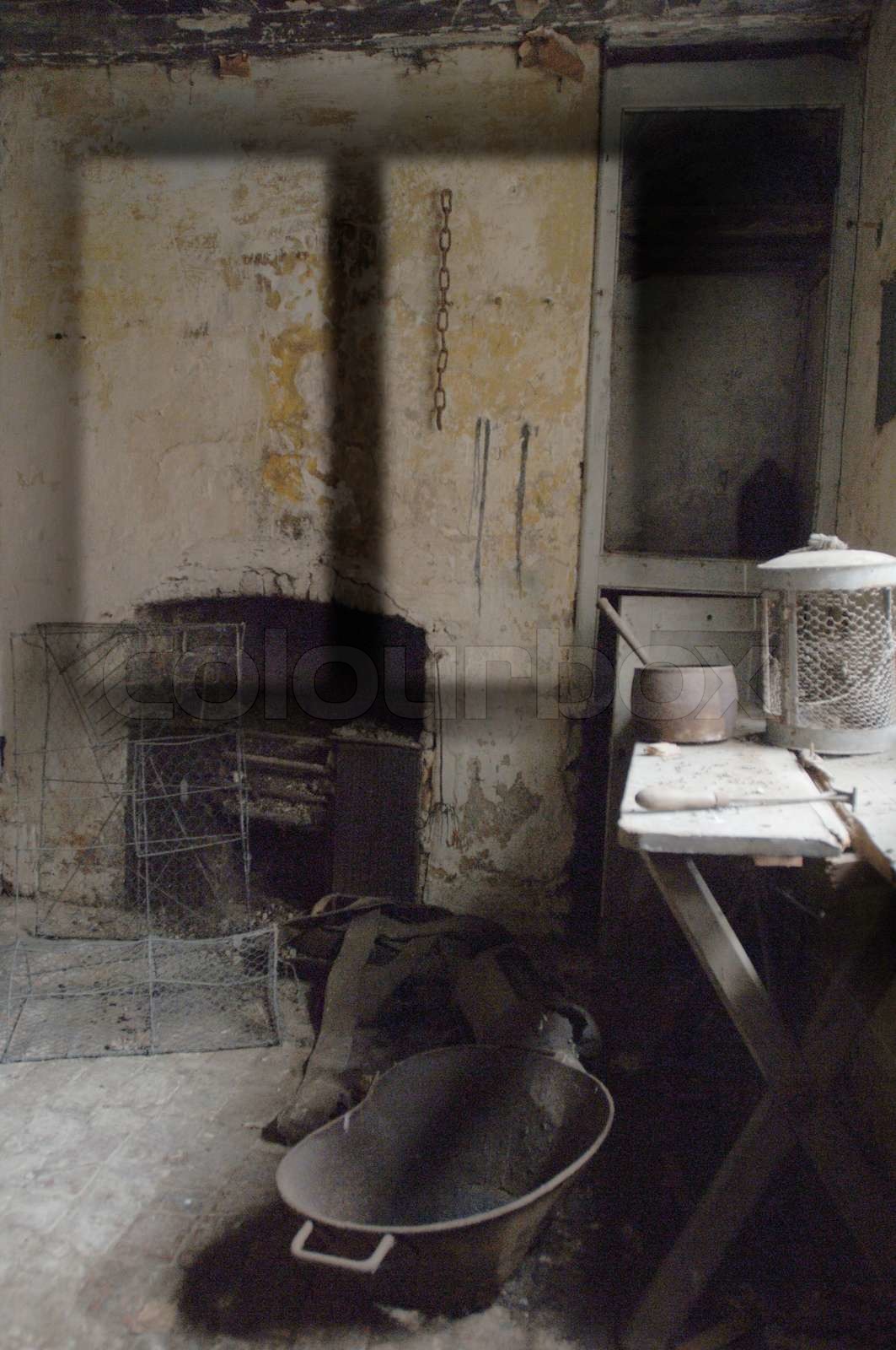 Interior of a old house | Stock image | Colourbox