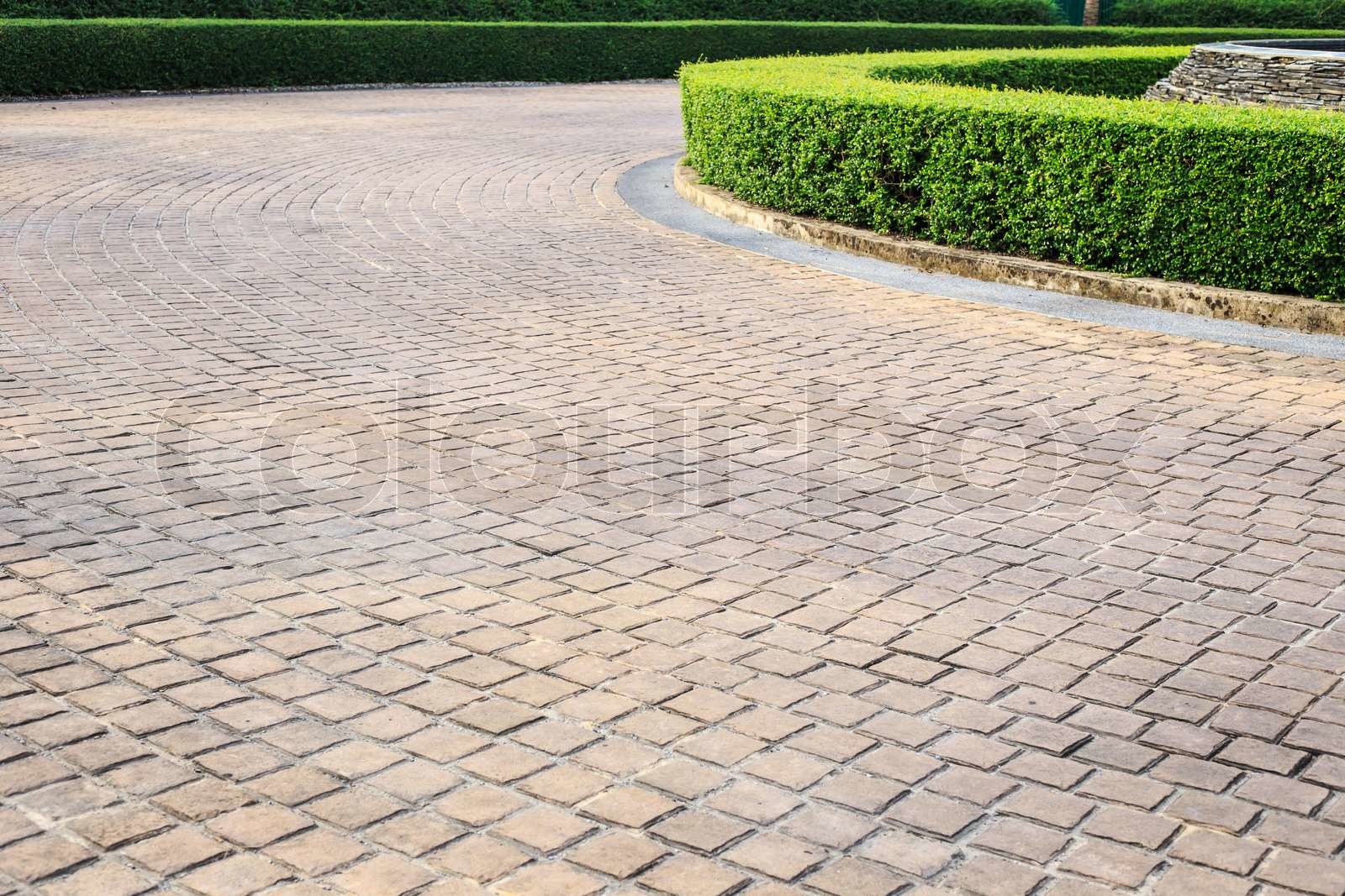 Stone path | Stock image | Colourbox