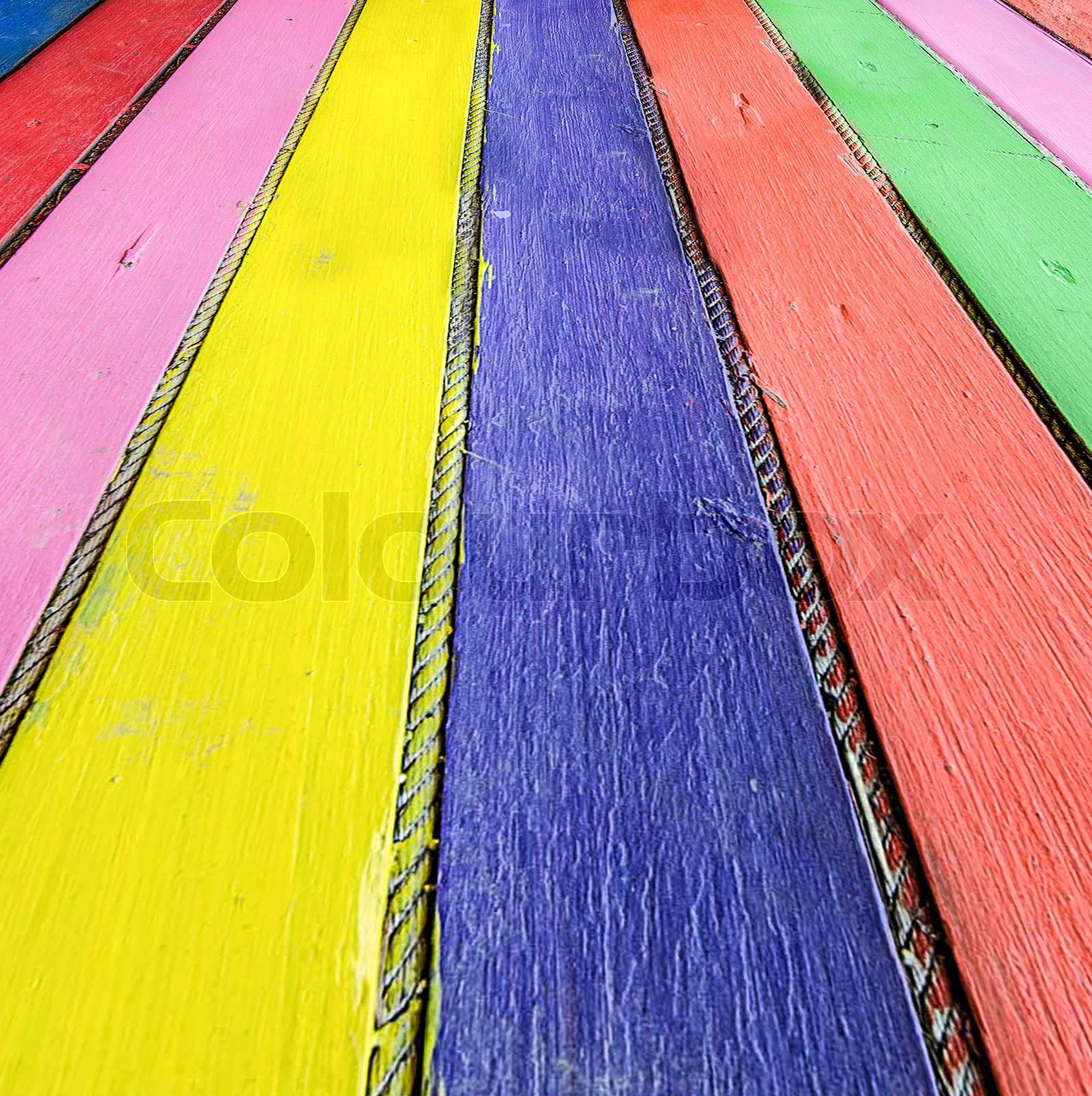 Colorful of wood | Stock image | Colourbox