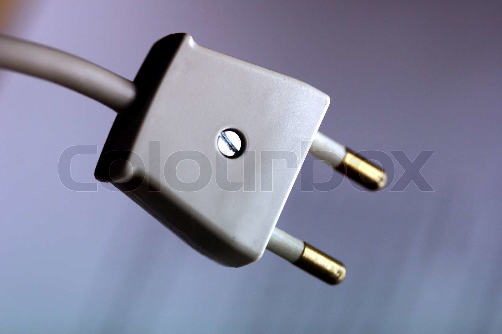electric connections /plug and equipment | Stock image | Colourbox
