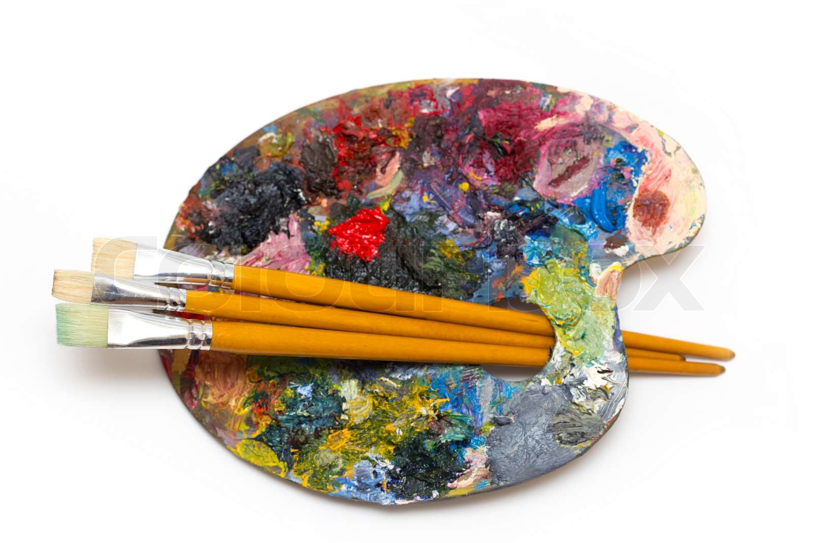 pallette | Stock image | Colourbox