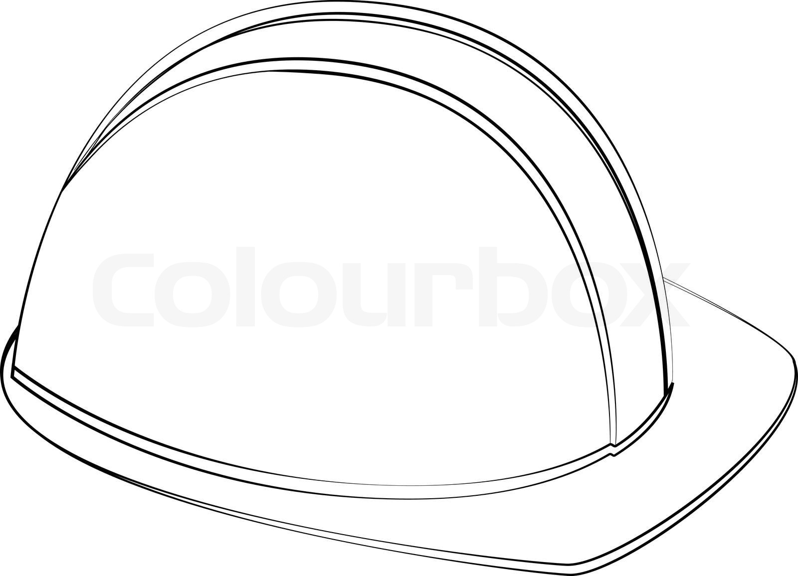 Safety helm | Stock vector | Colourbox
