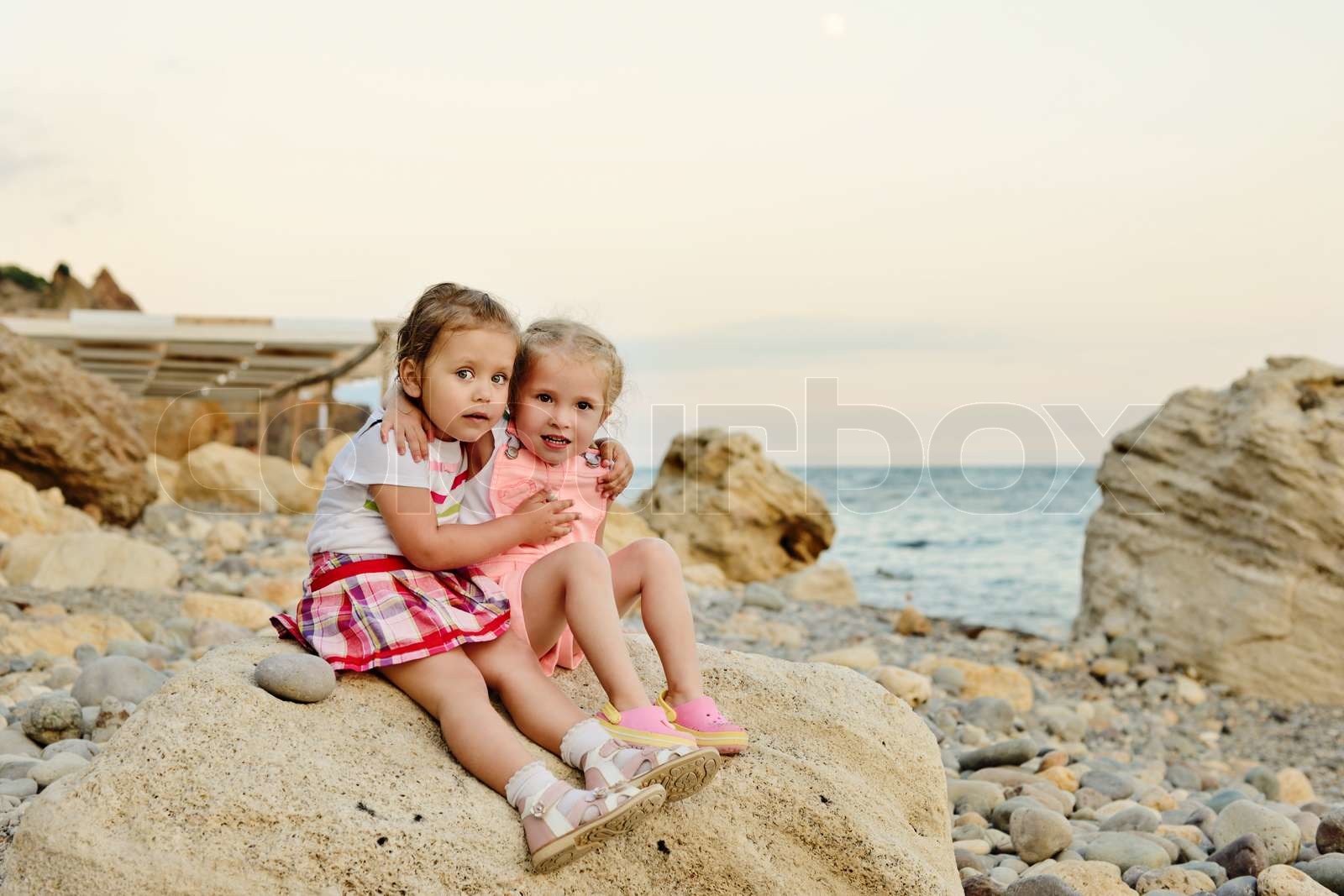 two friends | Stock image | Colourbox