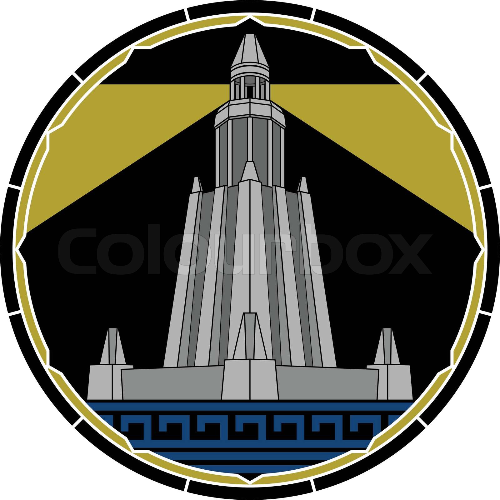 lighthouse of Alexandria | Stock vector | Colourbox